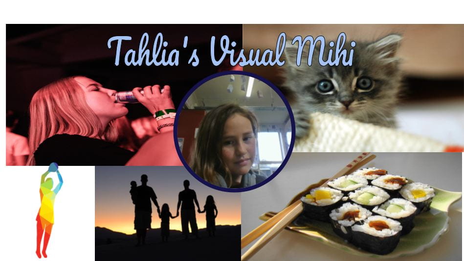 Visual Mihi – Tahlia @ Waitohu School
